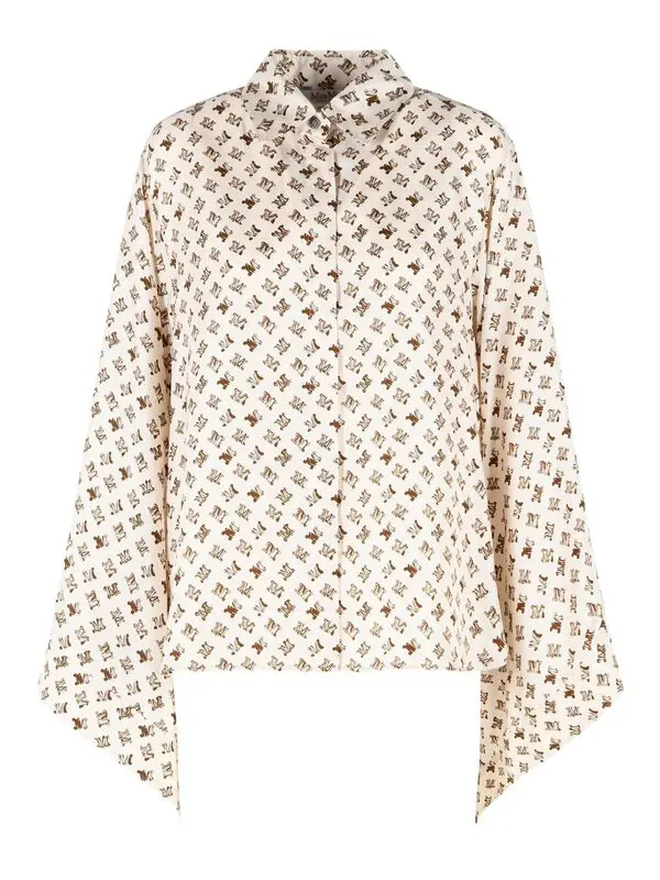 Max Mara Obice Silk Shirt - White