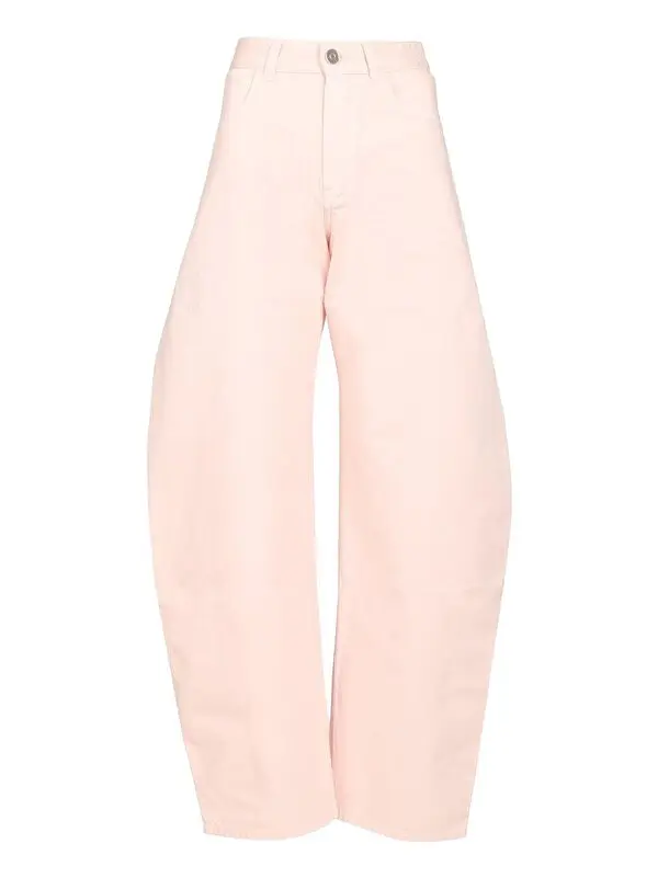 Alaïa Curved Dyed Denim Jeans - Multicolor