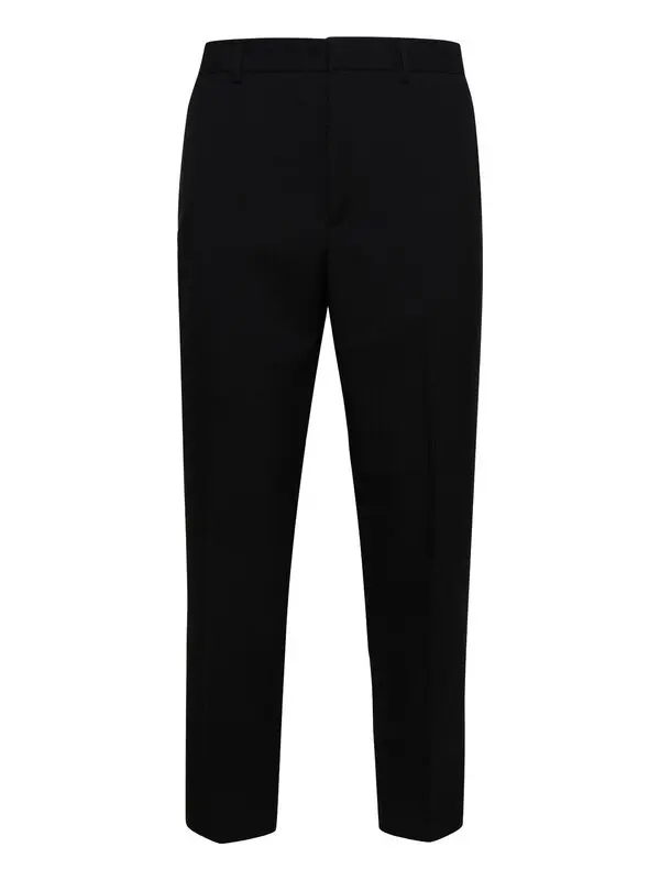 JIL SANDER Polyester Pants - Black