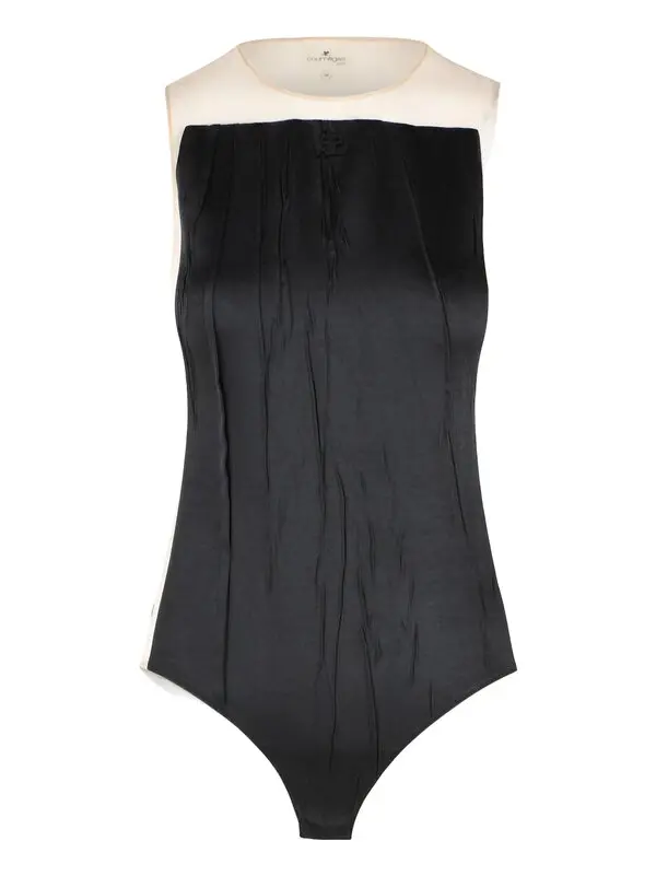 COURREGES Polyester Bodysuit - Black