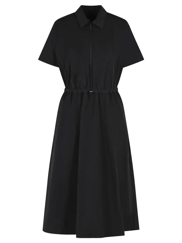 Moncler Polyamide Midi Dress - Black