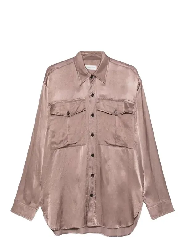 Dries Van Noten Calendo Shirt With Patch Pockets - Multicolor