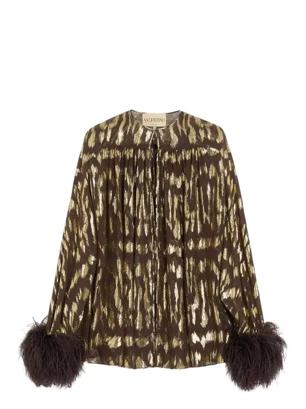 Valentino Garavani Tops Shirts - Brown