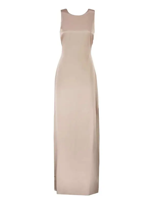 Max Mara Long Silk Dress - Multicolor