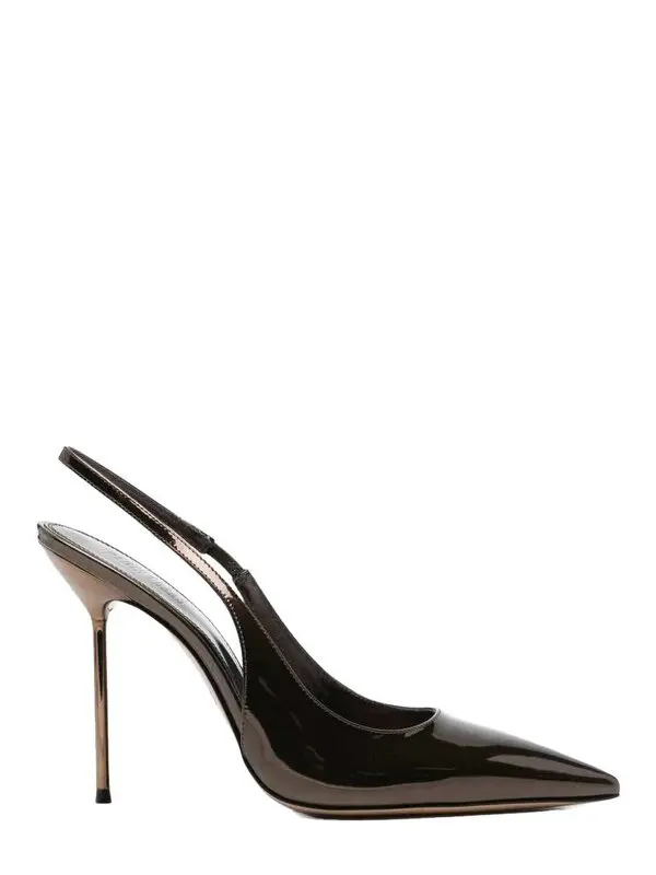 Paris Texas Lidia Slingback Pump - Brown