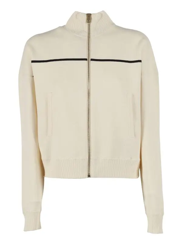 Max Mara Viscose Blend Cardigan - White