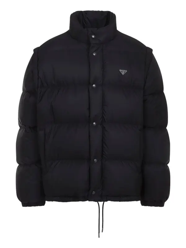 Prada Modular Down Puffer Jacket - Black