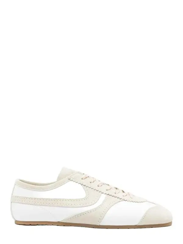 Dries Van Noten Leather Sneakers - White