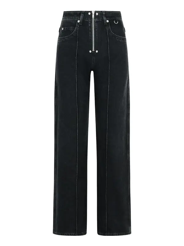 Isabel Marant Étoile Stely' Denim Pants - Black