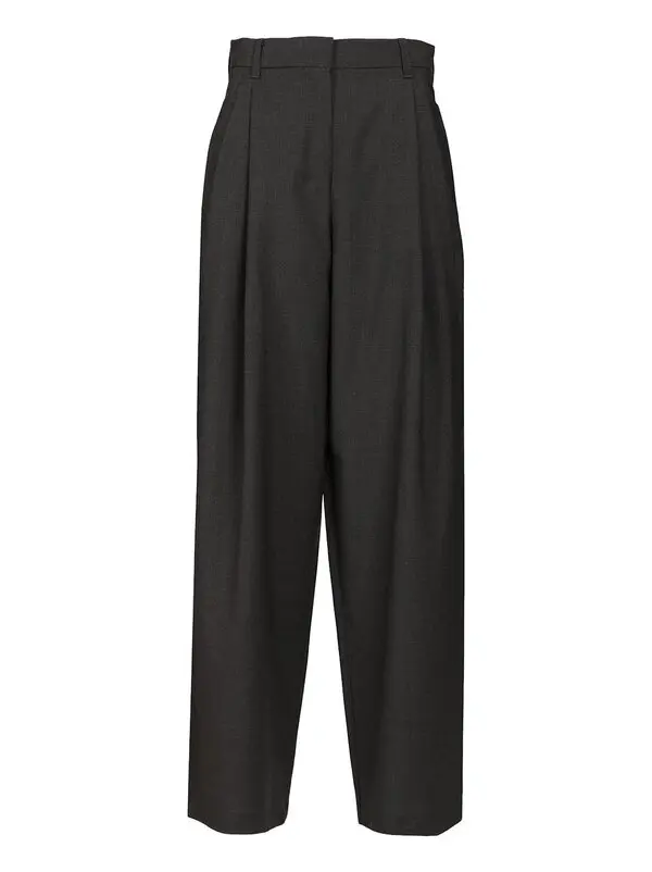 Max Mara Palazzo Trousers - Gray
