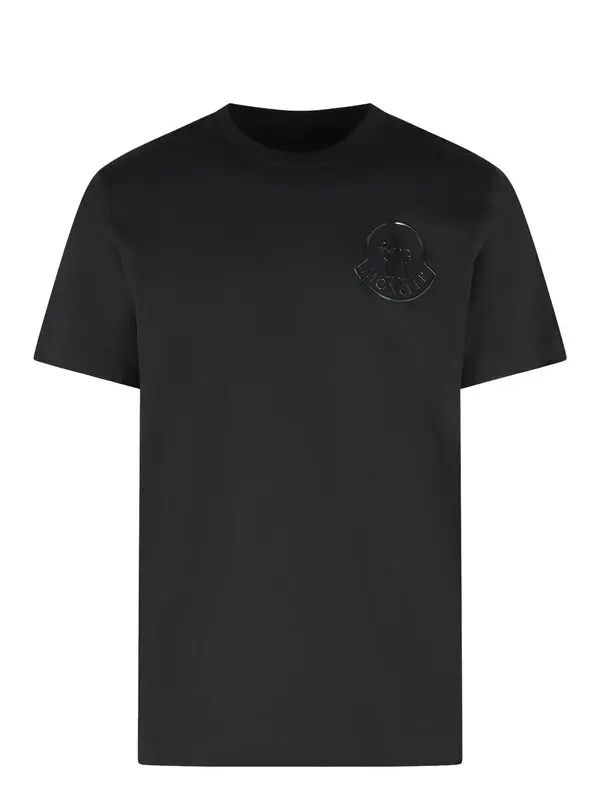 Moncler Cotton T-shirt - Black