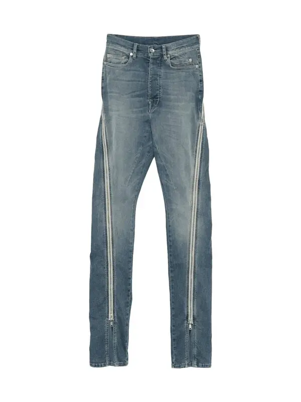 Rick Owens Bolan Banana Jeans - Blue