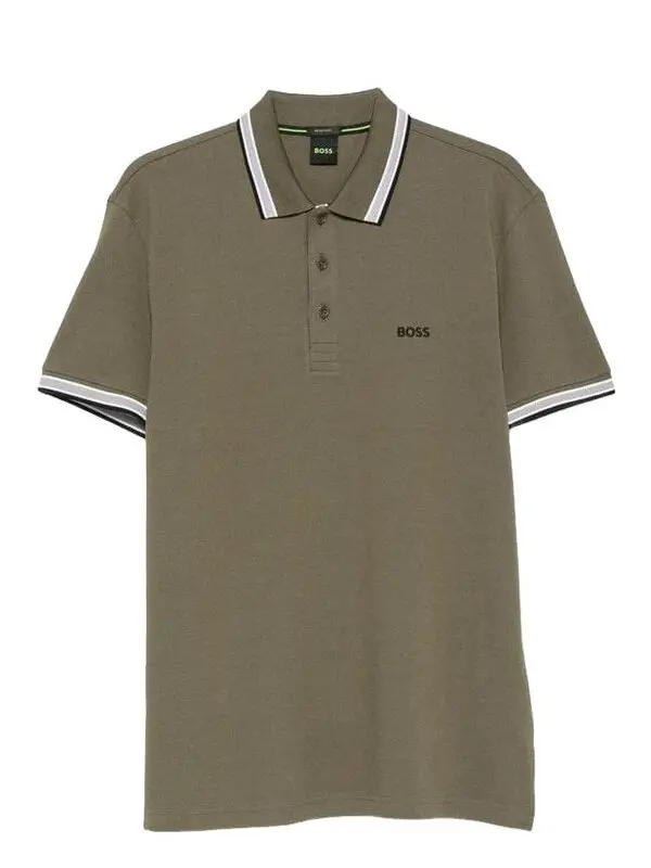 BOSS Polo Shirts - Green