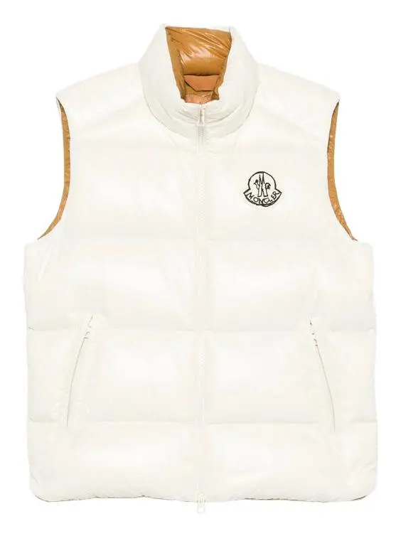 Moncler Jackets Waistcoats & Gilets - White