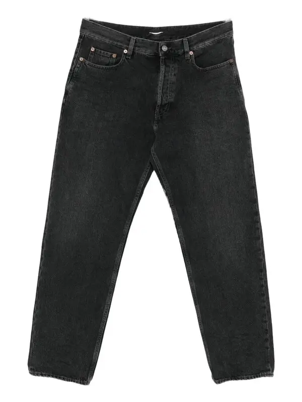 Saint Laurent Mick Long Jeans In Westwood Denim - Black