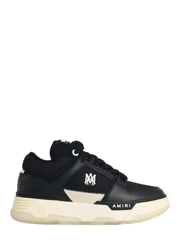 Amiri Ma-1 Leather Sneakers - Black
