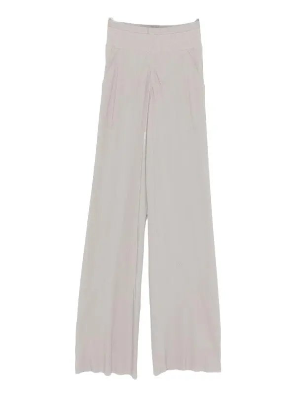 Rick Owens Silk Blend Trousers - Multicolor