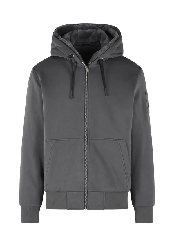 Moose Knuckles Bunny' Sweatshirt In Grey Cotton Blend - Gray