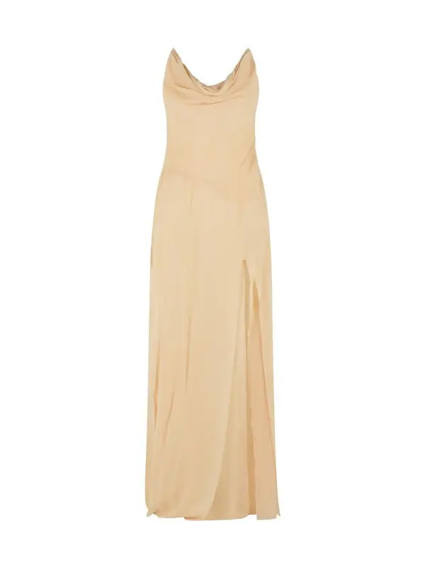 Blumarine Viscose Dress - Cream