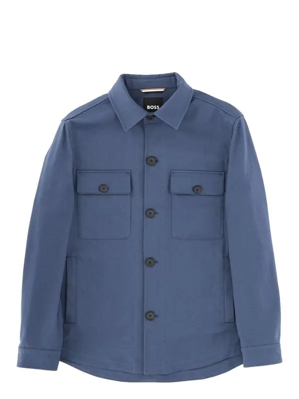 BOSS Carper Overshirt - Blue