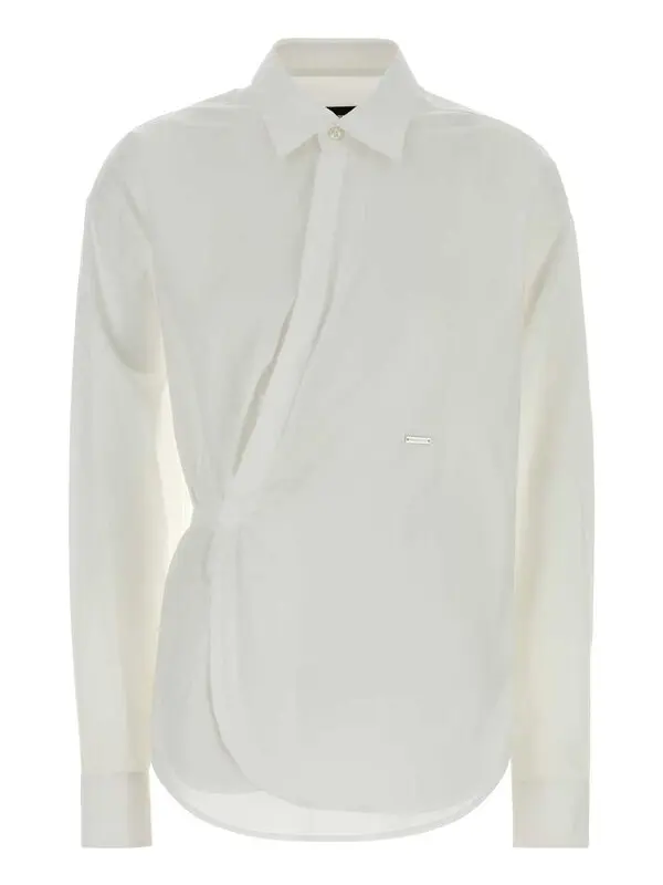 Dsquared2 Stretch Poplin Shirt - White