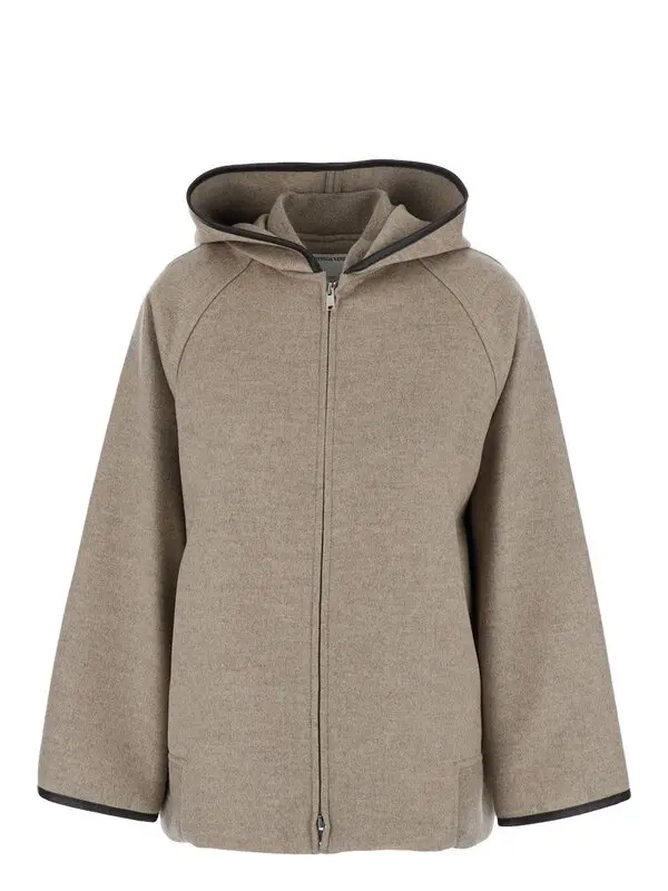 Bottega Veneta Wool Cashmere Coat - Multicolor