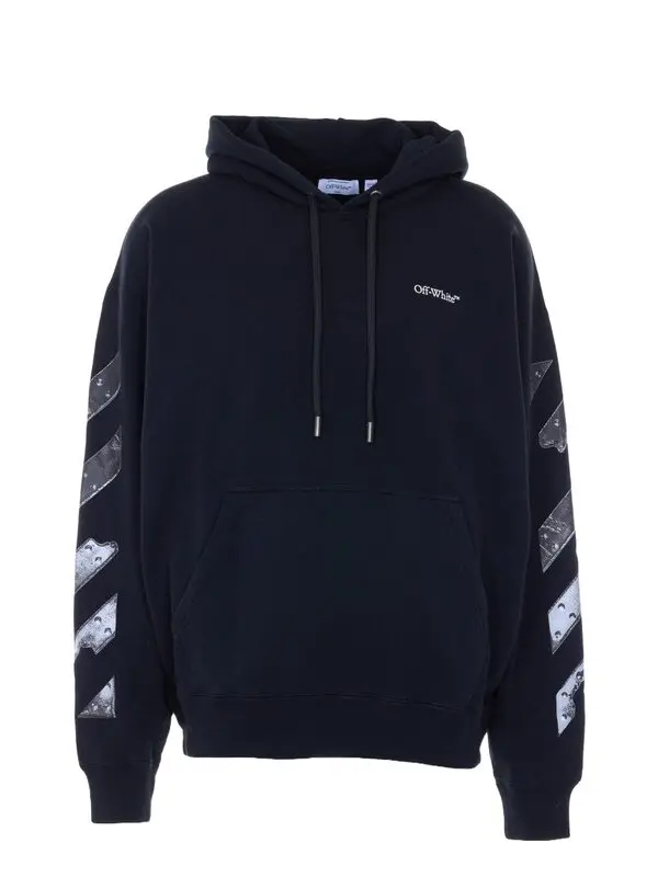 Off-White Laundry Metal Arrow Skate Hoodie - Black