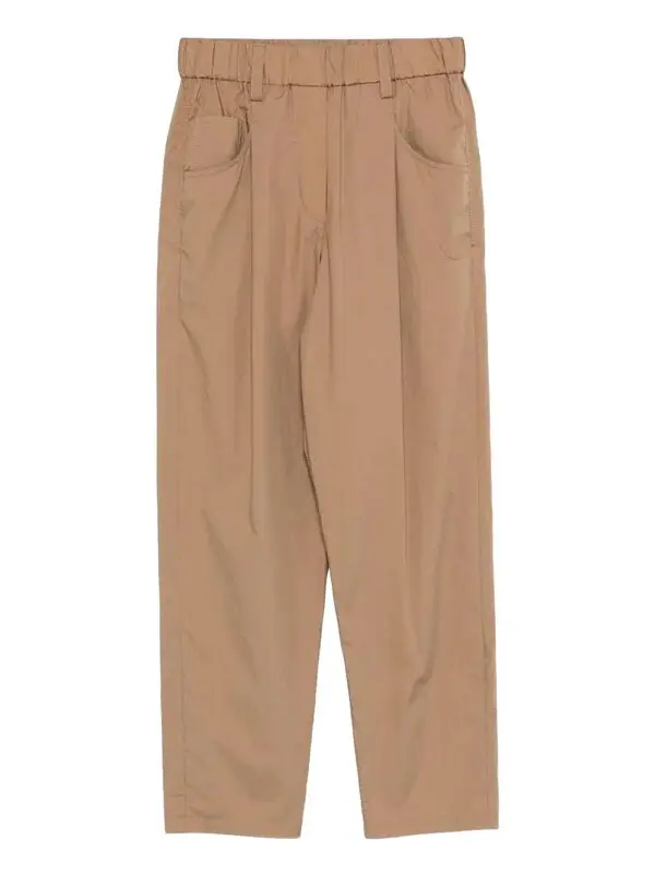 Brunello Cucinelli Stretch Pants - Brown