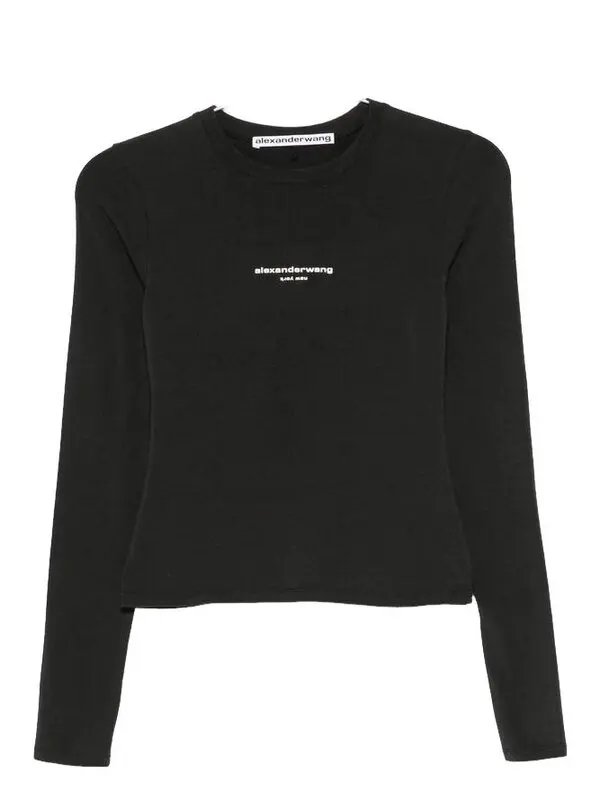 Alexander Wang Tops T-shirts & Jerseys - Black