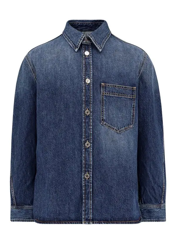Givenchy Overshirt Denim Shirt - Blue