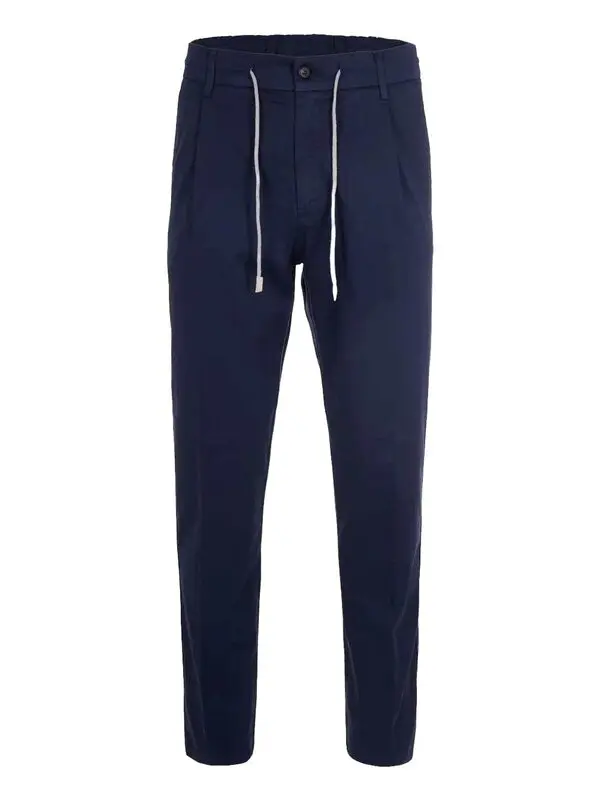 Eleventy Drawstring Pants - Blue