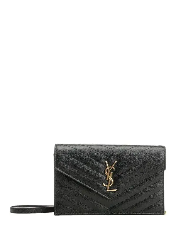 Saint Laurent Chain Wallet - Black