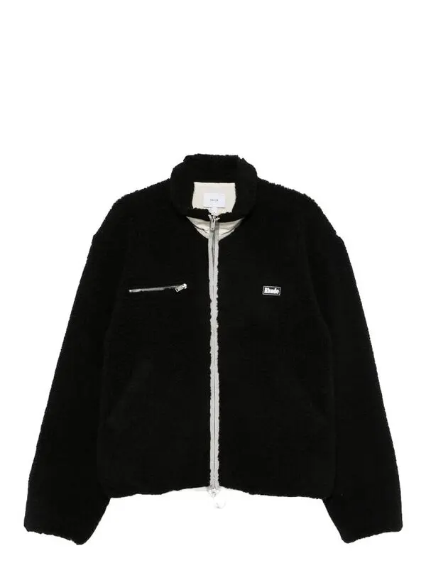 Rhude Lightweight Fleece Jacket - Black