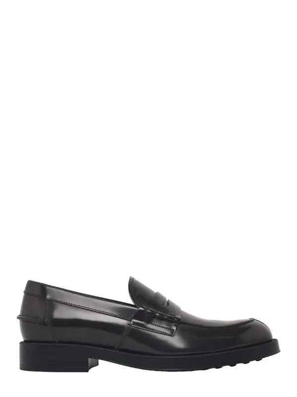 TOD'S Leather Loafers - Brown