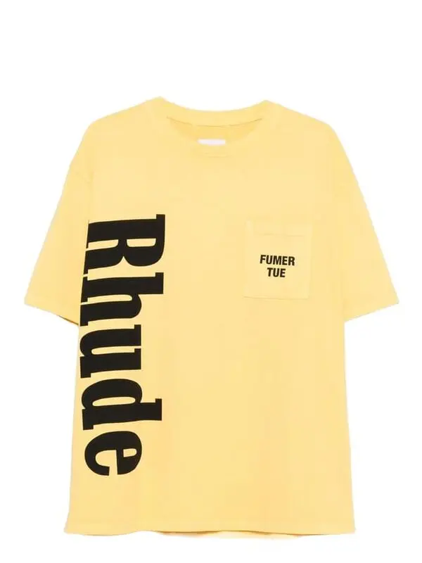 Rhude T-shirts & Vests T-shirts - Yellow
