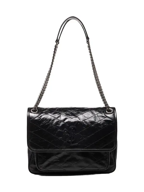Saint Laurent Niki Shoulder Bag - Black