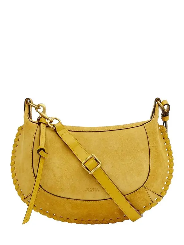 Isabel Marant Étoile Oskan Moon Suede Crossbody Bag - Multicolor