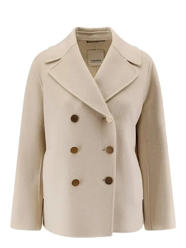 Max Mara Smmmargot Double Fabric Coat - Multicolor
