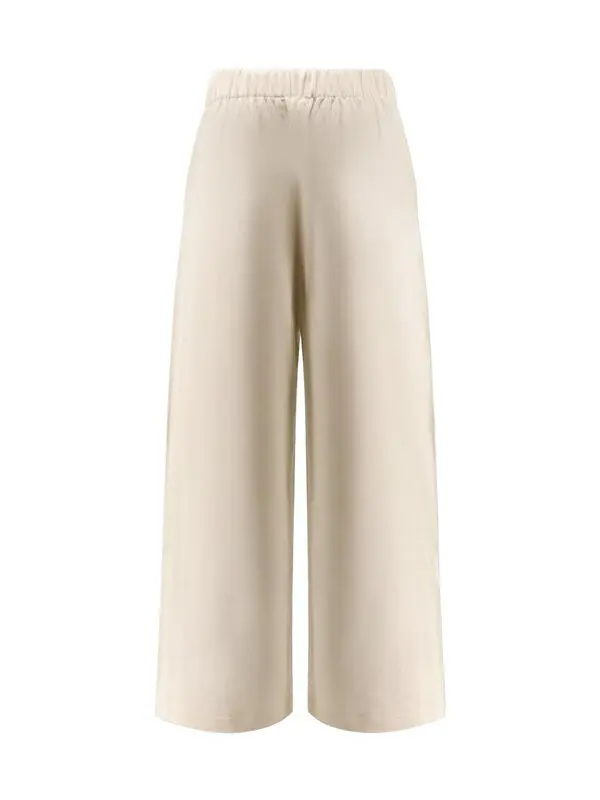 Max Mara Filovia Jogger Silk And Cotton Trousers - Multicolor