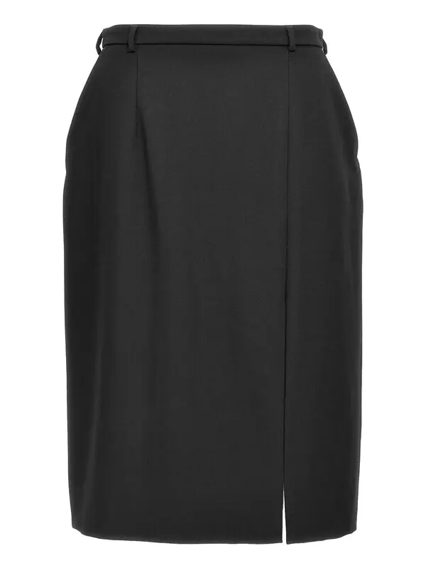 Dolce & Gabbana Wool Skirt - Black