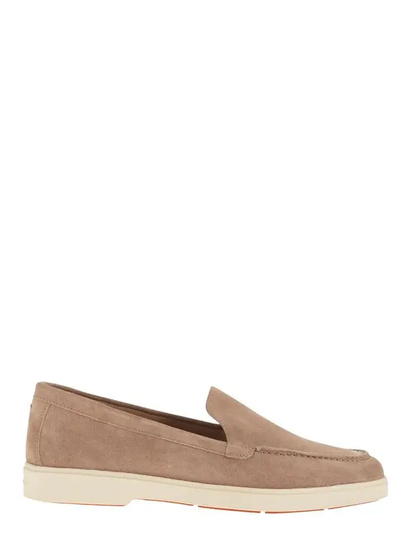 Santoni Yaltamoc Suede Loafer - Pink