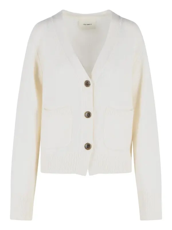 LISA YANG Danni Cashmere Cardigan - Cream