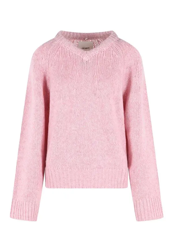 LISA YANG Aloia Cashmere Sweater - Pink