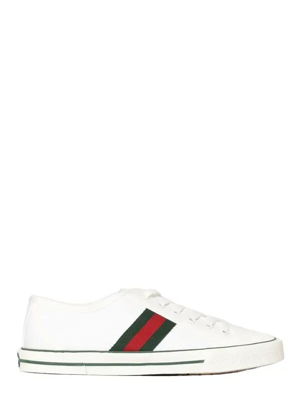 Gucci Tennis 1977 Cotton Canvas Sneakers - White