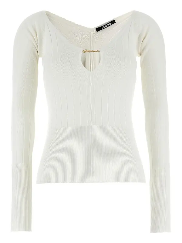 Jacquemus Le Haut Pralù Top - White