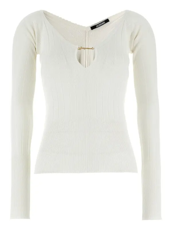 Jacquemus Le Haut Pralù Top - White