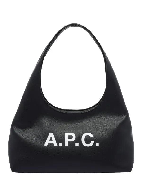 A.p.c. Baby Ninon Shoulder Bag - Black