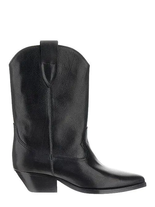 Isabel Marant Étoile Duerto' Leather Boots - Black