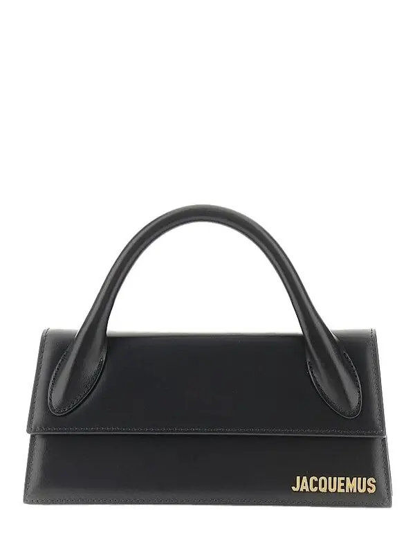 Jacquemus Le Chiquito Long Leather Bag - Black