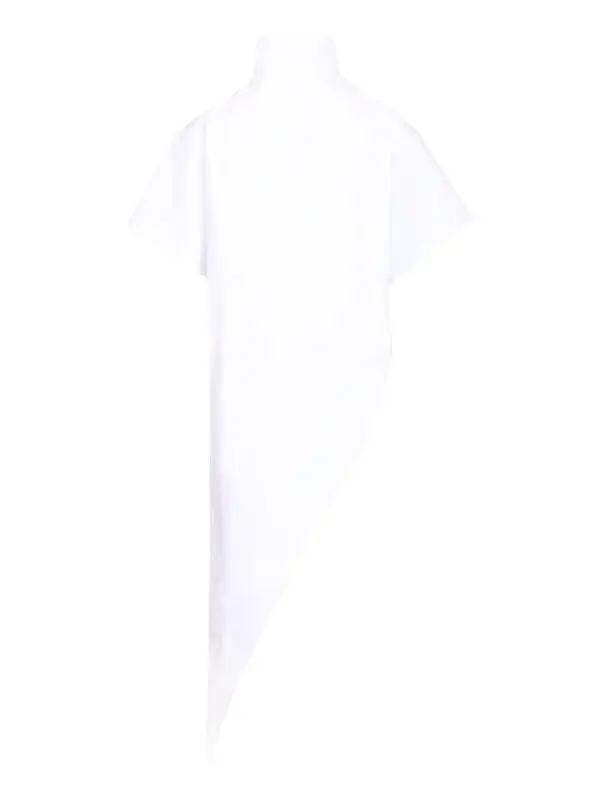 Alaïa Cotton Triangle T-shirt - White